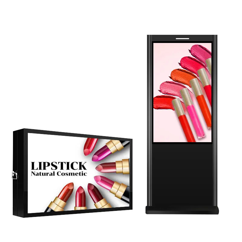 Waterproof Outdoor 55 Inch Digital Signage Display Floor Standing Type