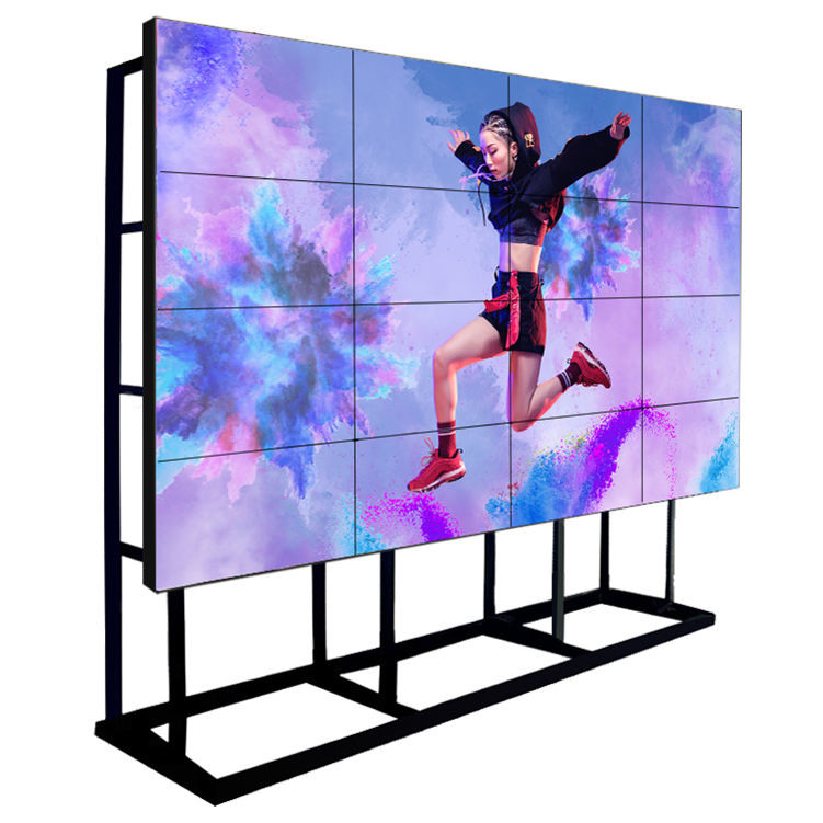 Digital LCD Splicing Screen , 4×4 LCD Video Wall Display For Shopping Malls