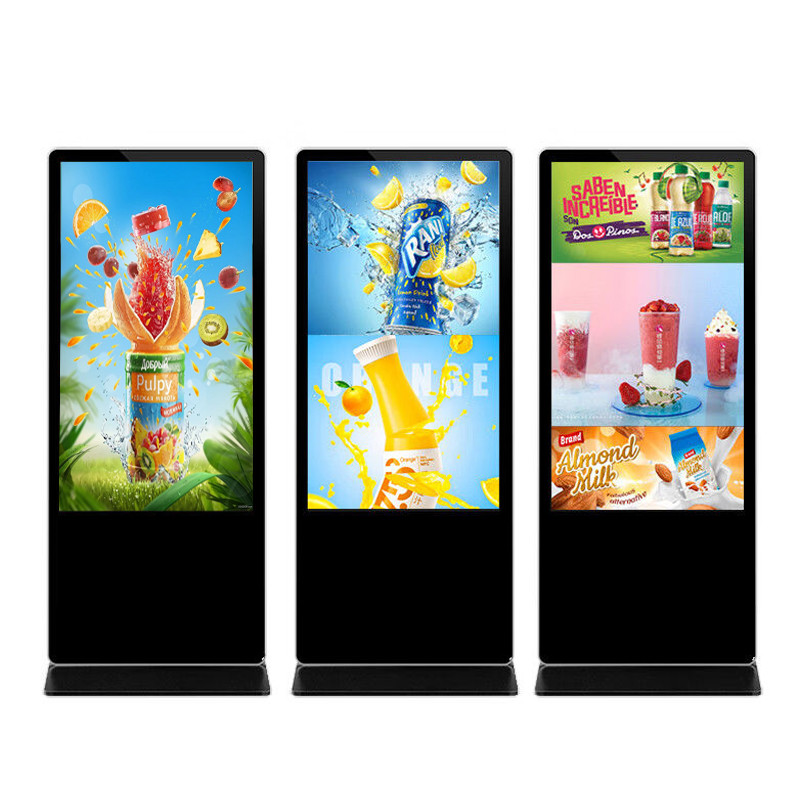 1920 X 1080/3840*2160 Floor Standing Digital Signage Display High ...